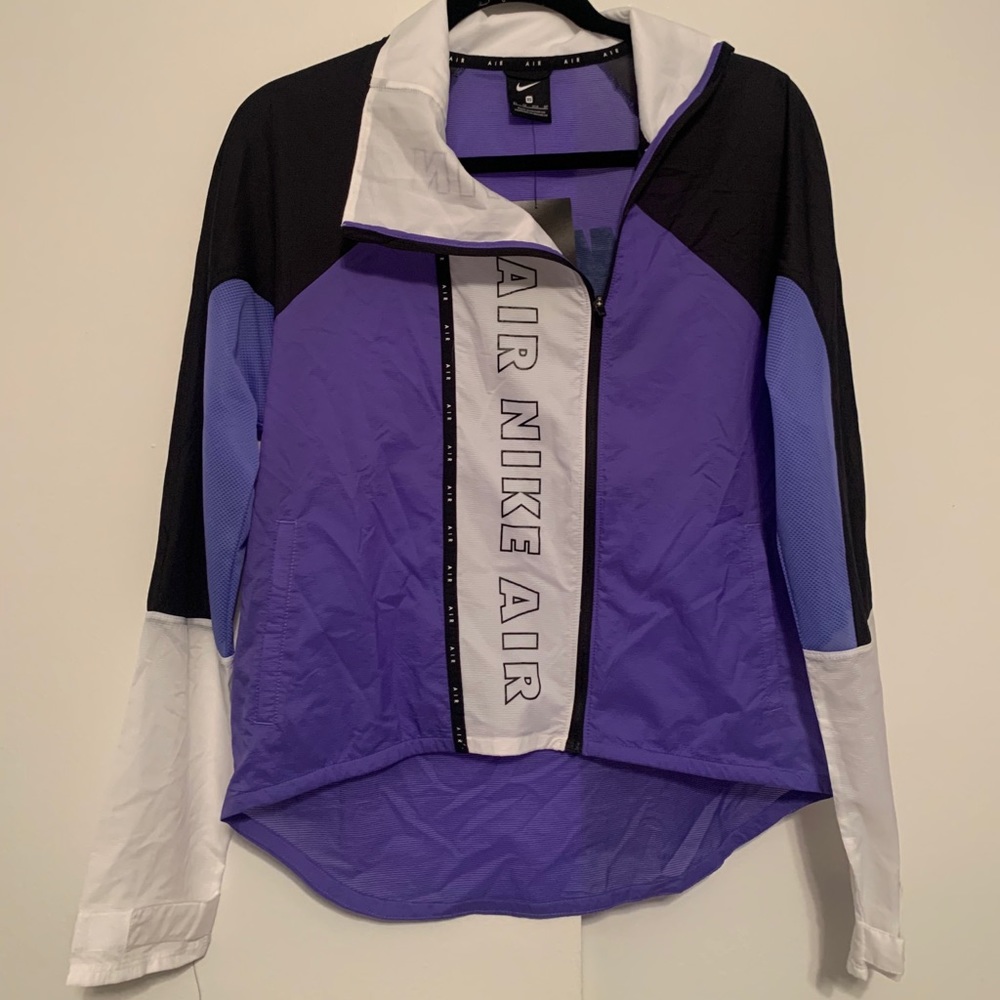 Nike Air Windrunner In Purple, Black And White - Gem